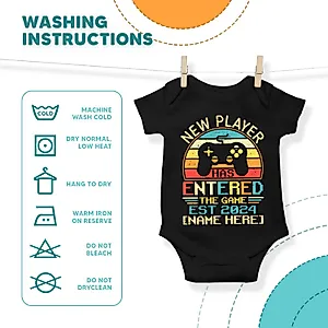 Personalized Family Matching Shirts for 3, Leveled Up to Daddy Mommy Gaming, New Player Has Entered The Game, Customized Name Matching Black Shirts for New Parent Gifts, First Mothers Day