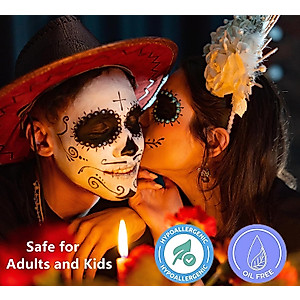 Go Ho Orange Face Paint Stick(0.85oz),Water Based Cream Orange Body Paint Washable,Liquid Concealer,Covers Oil-Free,Halloween Cosplay SFX Foundation Tiger Pumpkin Makeup