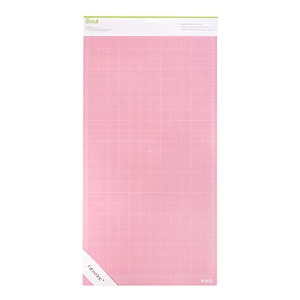 Cricut FabricGrip Adhesive Cutting Mat 12"x24", High Density Fabric Craft Cutting Mat, Made of High-Quality Material to Withstand Increased Pressure. Use For Cricut Explore Air 2/Cricut Maker, (1 CT)