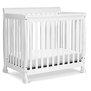 DaVinci Kalani 4-in-1 Convertible Mini Crib in White | Greenguard Gold Certified