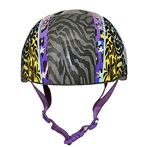 Raskullz Wild Gurrlz Helmet, Multicolored, Ages 5+