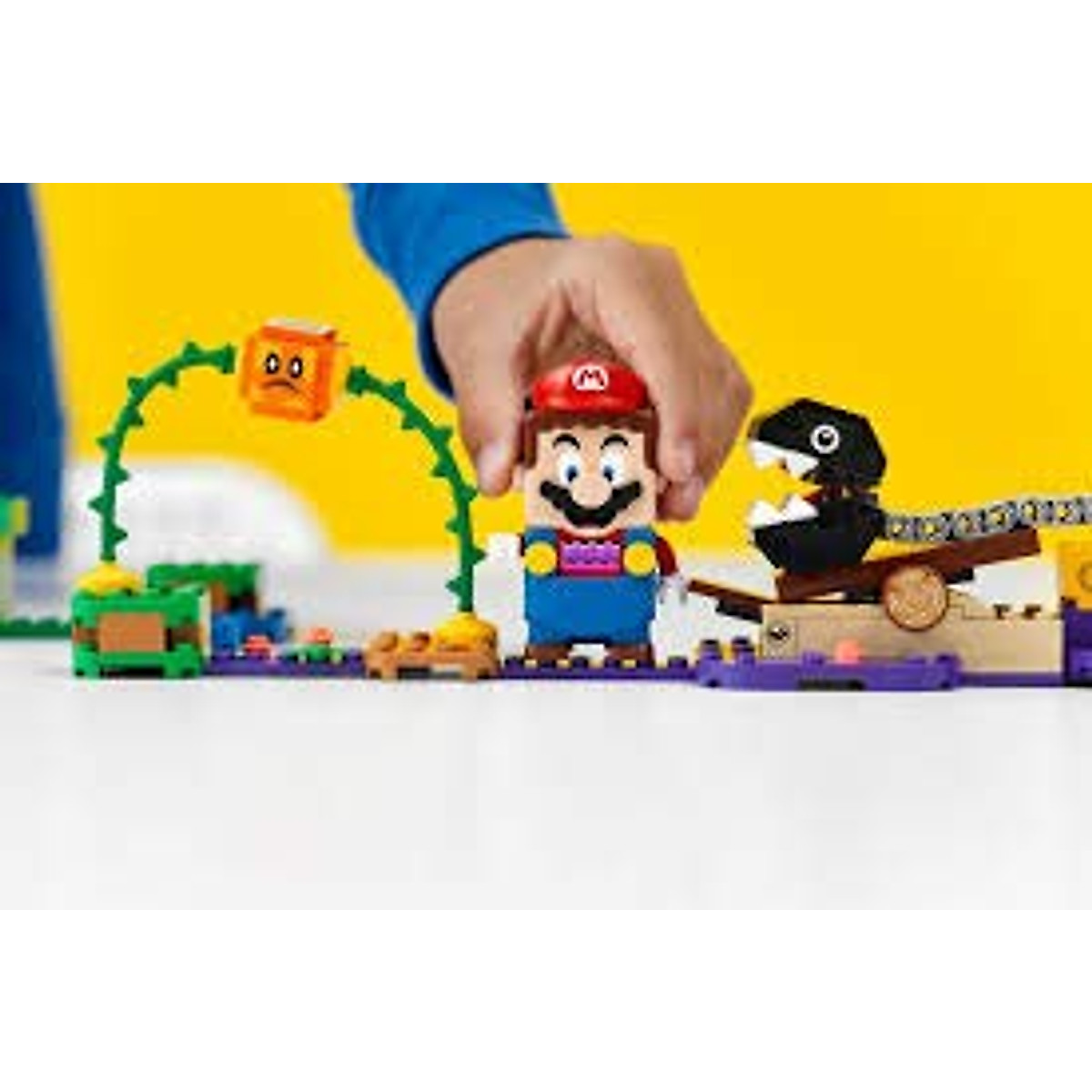 LEGO Super Mario Chain Chomp Jungle Encounter Expansion Set 71381 Building Kit; Collectible Toy for Creative Kids, New 2021 (160 Pieces)