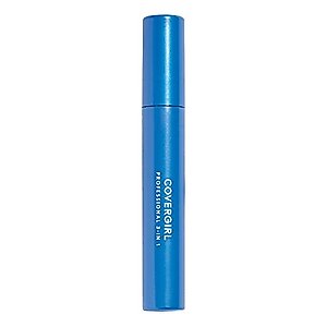 CoverGirl Professional 3-in-1 Straight Brush Mascara, 210 Black Brown, 0.3 Ounce