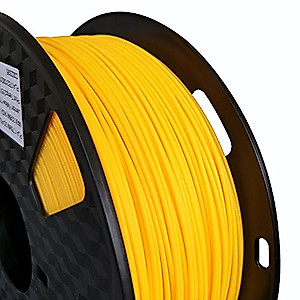 PLA MAX PLA + Lemon Yellow PLA Filament 1.75 mm 3D Printer Filament 1KG 2.2LBS Spool 3D Printing Material Stronger Than Normal PLA Pro Plus Filament CC3D PLA Yellow Color
