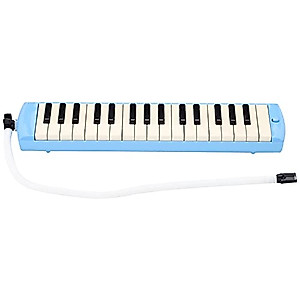 Yamaha Pianica Keyboard Harmonica, 32 Keys, Blue, P-32E, For Children's Convenience, Comes with Plastic Hard Case with Matching Color 1) Blue