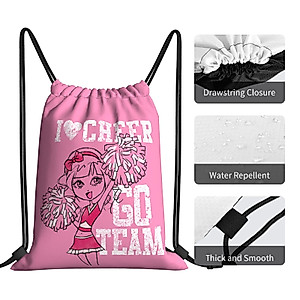 Cheer Bags For Cheerleaders Gym Drawstring Cheerleading Stuff Sport Backpacks Gifts For Team One Size