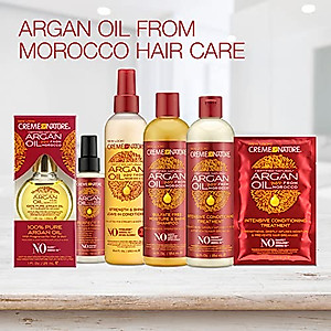 Creme of Nature Argan Oil Shampoo, Moisture & Shine Shampoo, Sulfate Free Hair Care Formula, Nourishes, Hydrates, Detangles, 12 fl. oz.