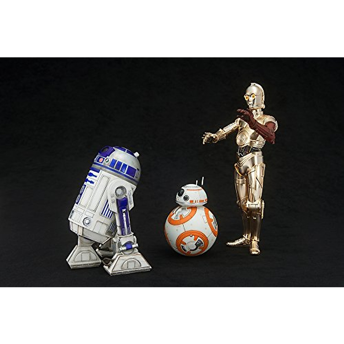 Kotobukiya ARTFX+ Star Wars The Force Awakens Movie C-3PO R2-D2 with BB-8 1/10 Figure