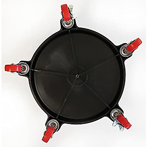 Grit Guard Bucket Dolly - Black