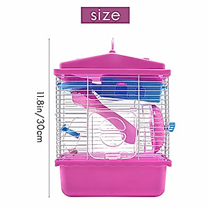 CUSFSRA Pet with Transparent Skylight Double Layer for Pet