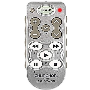 CHUNGHOP L102 Learning Remote Control Use for TV/SAT/DVD/CBL/CD/DVB-T for Samsung LG Sony Philips Copy