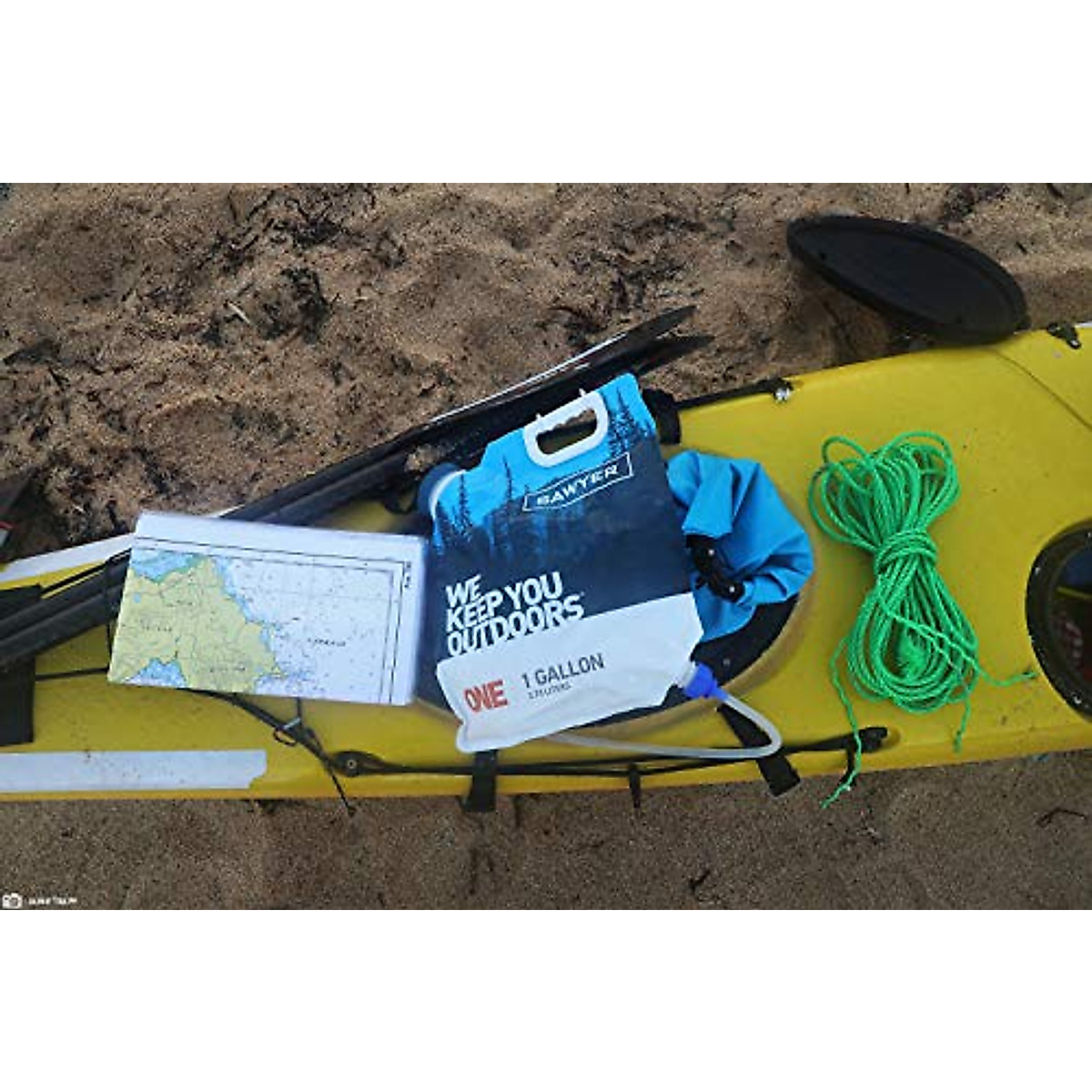 Sawyer Products SP160 One Gallon Gravity Water Filtration System w/Dual-Threaded Mini Filter, Blue/White/Clear