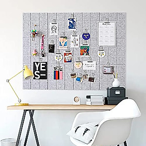 Push Pins Clips, 30 Pieces Heavy Duty Clips with Pins for Cork Boards, Bulletin Boards and Cubicle Walls for Office School Home and No Holes for The Paper (Silver)