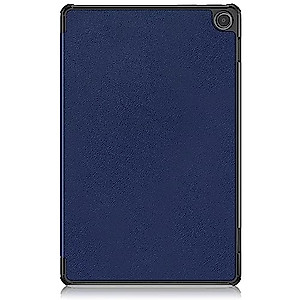 elitegadget Case for Amazon Fire Max 11 Tablet (13th Generation, 2023 Released) - Lightweight Trifold Stand Auto Wake/Sleep Folio Cover Case + 1 Screen Protector and 1 Stylus (Navy Blue)