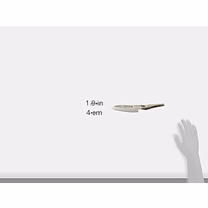 Global SAI-M03, SAI Santoku Knife, 5", Stainless Steel