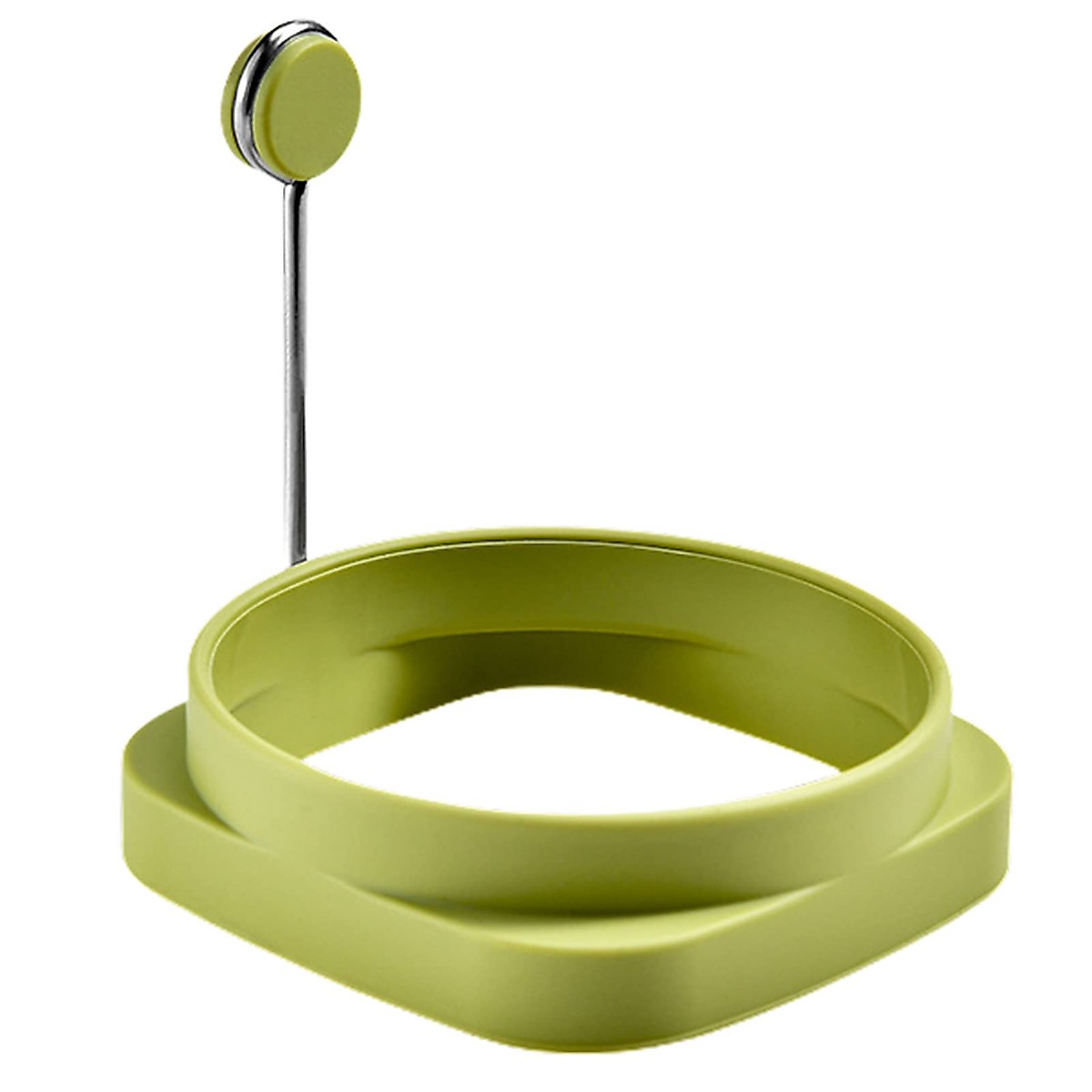 Galand Fried Egg Ring Square Round Pancake Omelette Mold Dual-use for Household Green