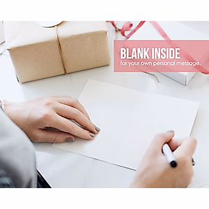 Hill Valley Greetings Around the World Chevron Safari Animals Baby Shower Thank You Note Cards - Set of 48 Baby Thank You Cards with Envelopes