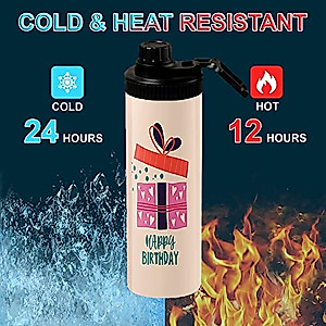 2 Pack 20 Oz Sublimation Tumblers with Lids and Straws, Insulated Stainless Steel 20 Oz Tumbler Bulk, Individual Box Skinny Tumblers with Lids and Straws, Bottle Cap, Shrink Wrap, Heat Resistant Tape