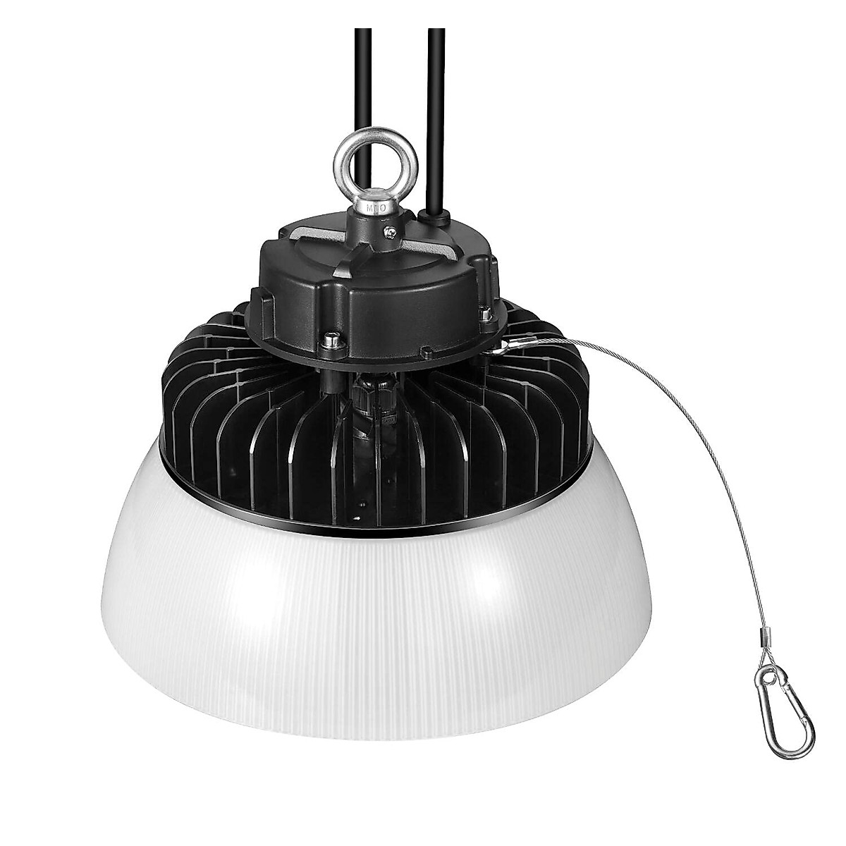 GRANDLUMEN LED High Bay UFO Light 150W, ETL Certified, 5000K Daylight White, LED Warehouse Lighting with PC Reflector