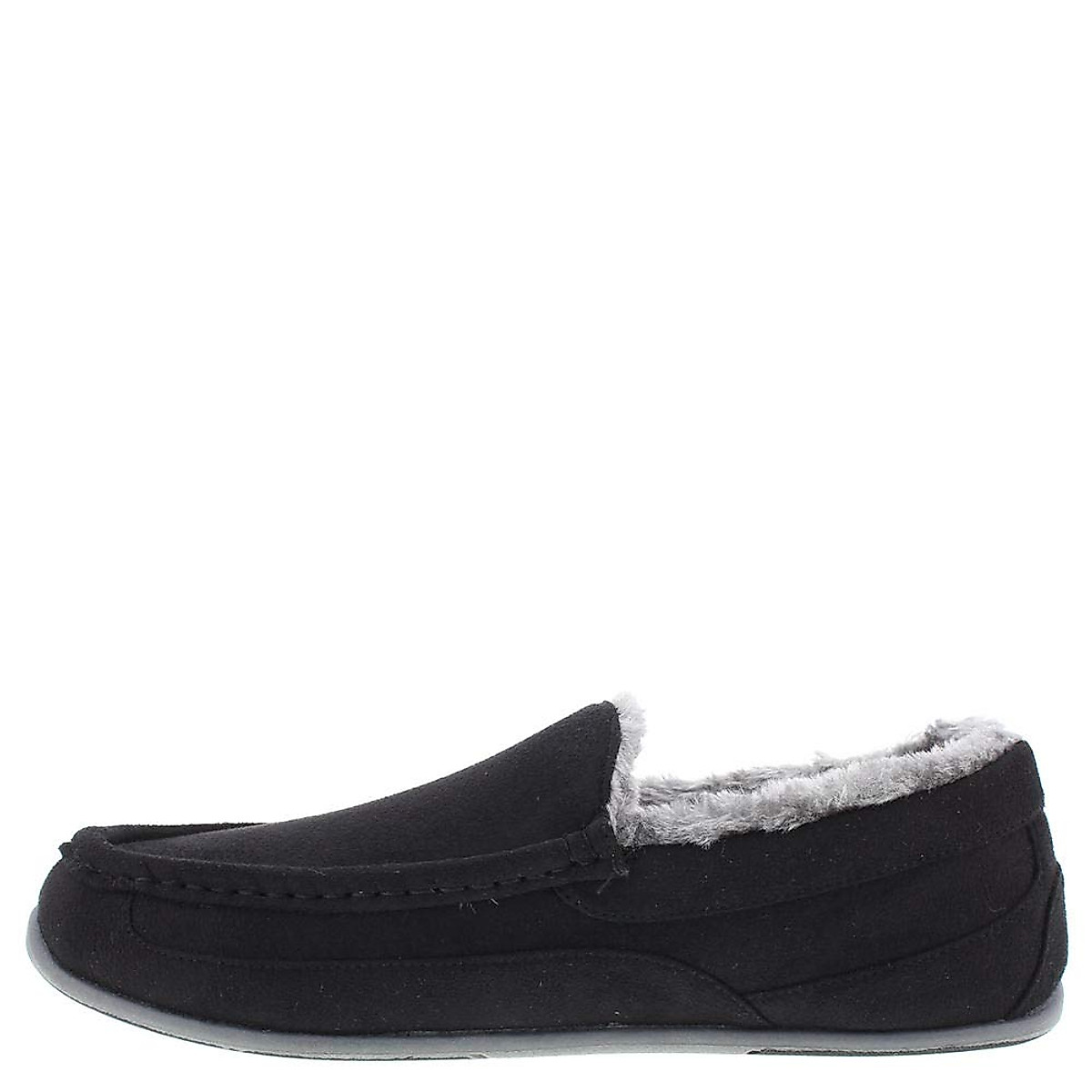 Deer Stags Men's Slipper, Black-Spun, 10 Wide
