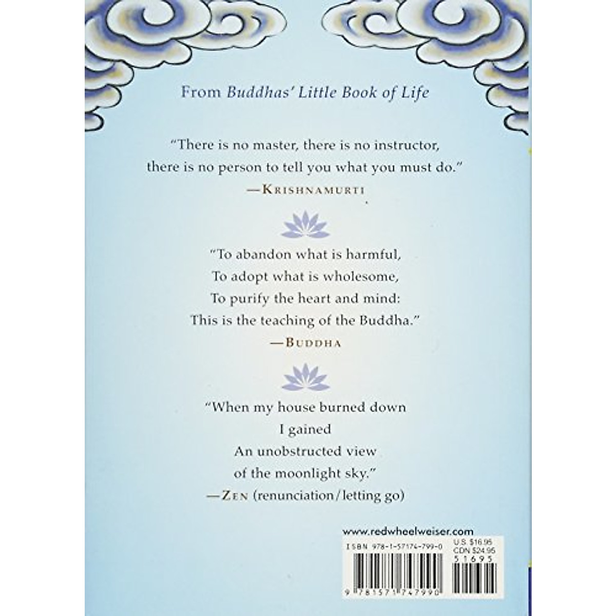 Buddhas' Little Book of Life: Daily Wisdom from the Great Masters, Teachers, and Writers of All Time