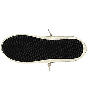 VINTAGE HAVANA Womens Flair Metallic Lace Up Sneakers Shoes Casual - Beige - Size 8 M