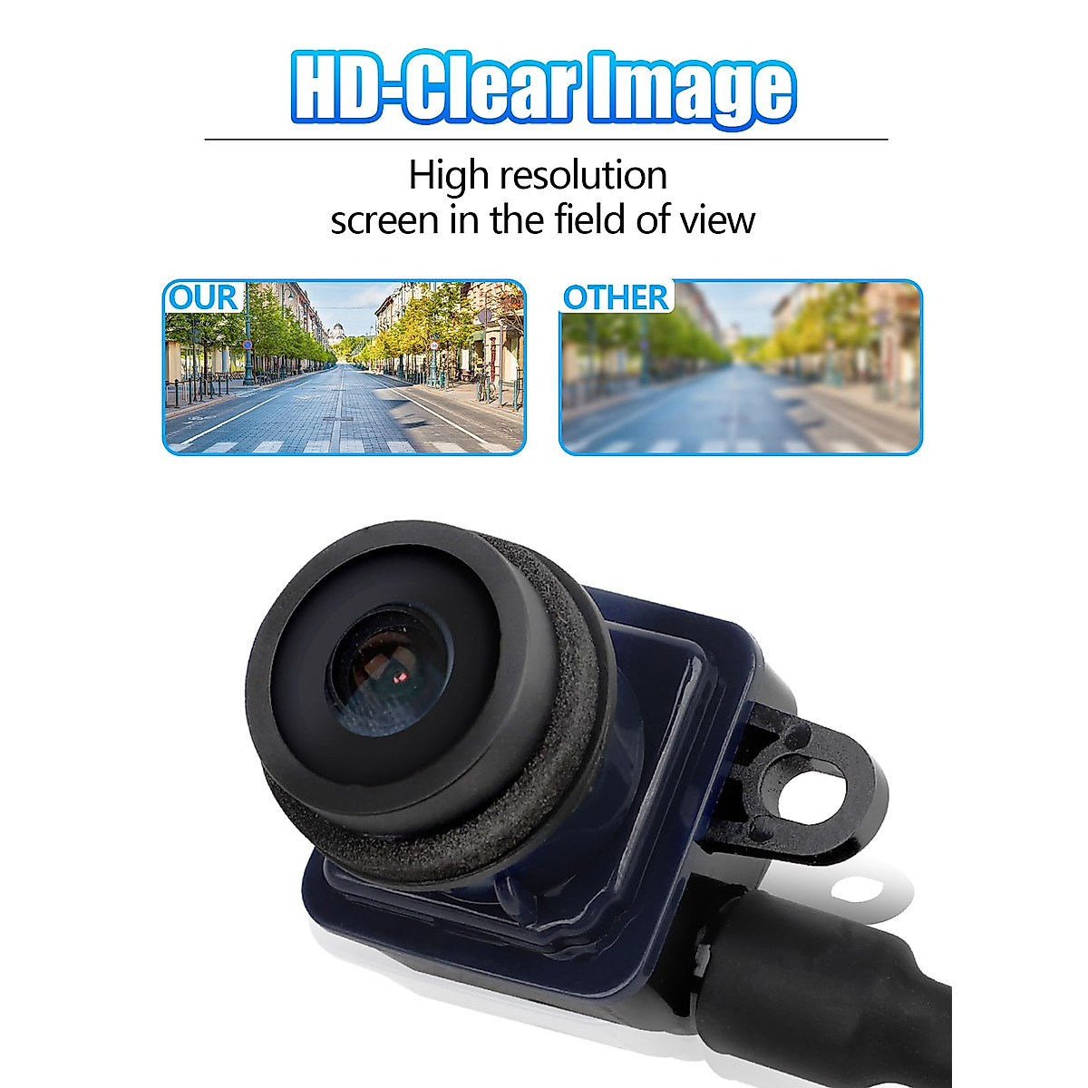 Rear View Backup Camera Compatible for Dodge Journey 2011-2019 Reverse Camera Replaces 56054158AB 56054158AC 56054158AD 56054158AE 56054158AF 56054158AG