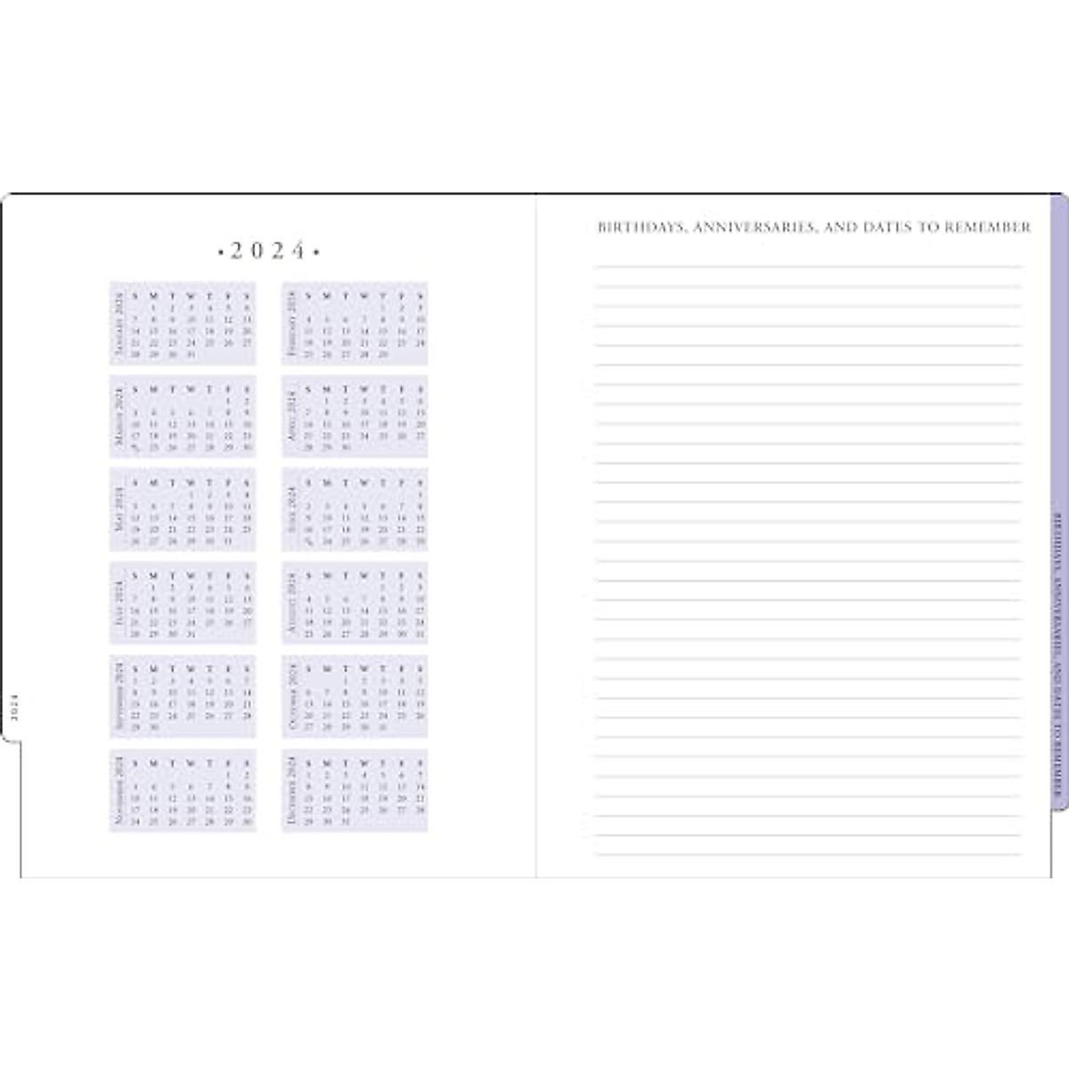 2023 Hydrangeas Family Weekly Planner (18-months, July 2022 - December 2023)