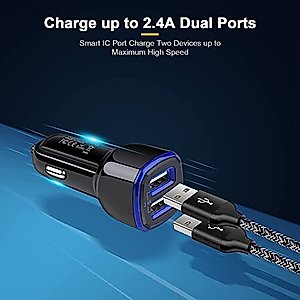Fast Charger Type C Charging Block USB Wall Plug Android Phone Fast Car Charger Adapter C Type Charging Cable 3FT 6FT for Samsung Galaxy S23 S22 Plus S22 Ultra S21 FE S20 S10 A10e A11 A12 A13 A21 A51