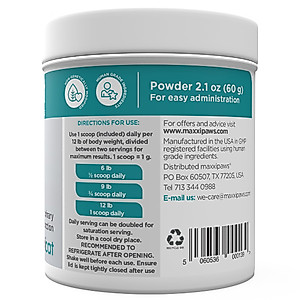 maxxipaws maxxiUtract Urinary & Bladder Support - Powder Supplement for Cats, 2.1oz