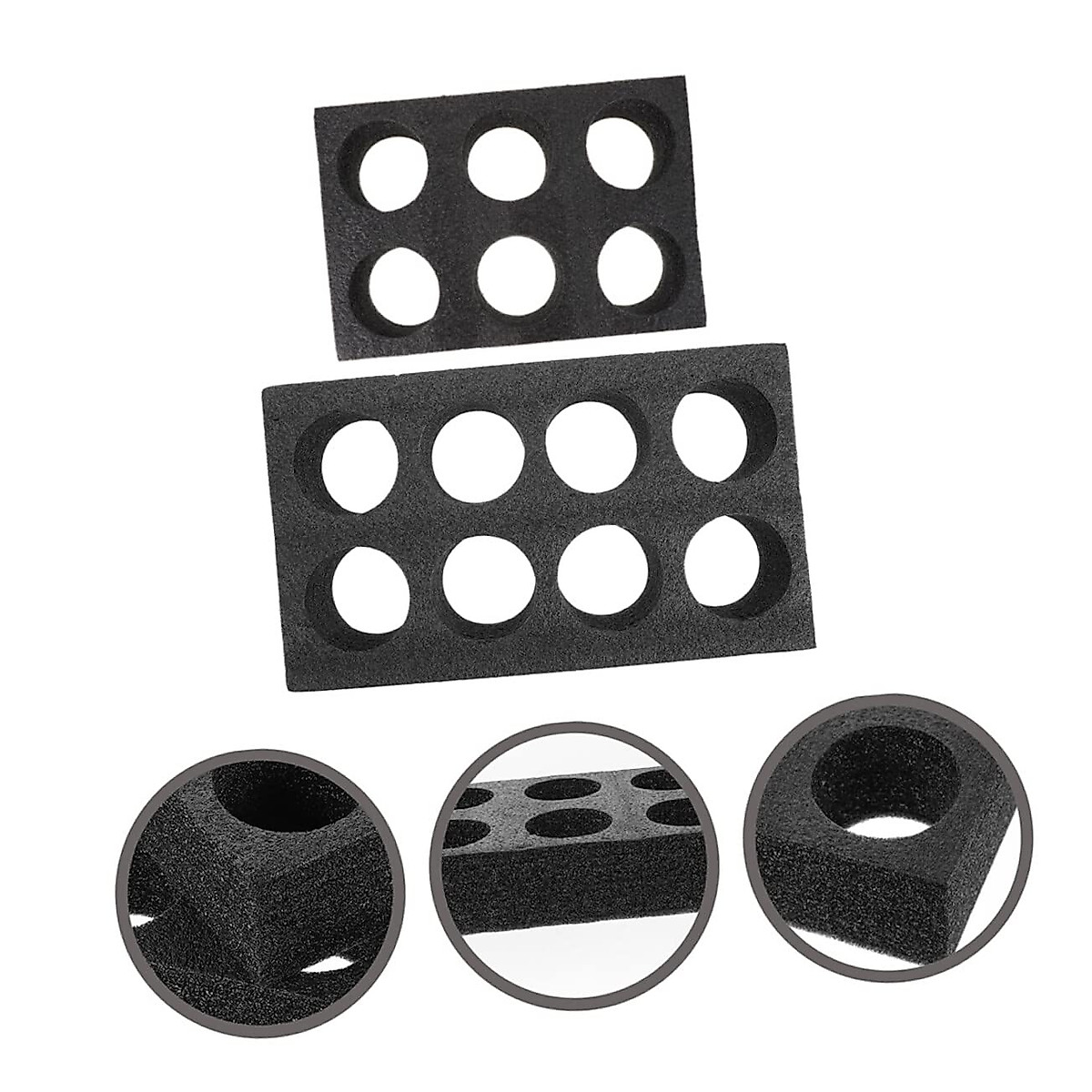 2pcs Milk Tea Drink Cup Holder Drink Carrier Tray Drink Packing Carrier Drink Carry Tray Sodas Drinks Coffee Disposable Cups Beverage Takeout Accessory Tool Pearl Cotton re-usable