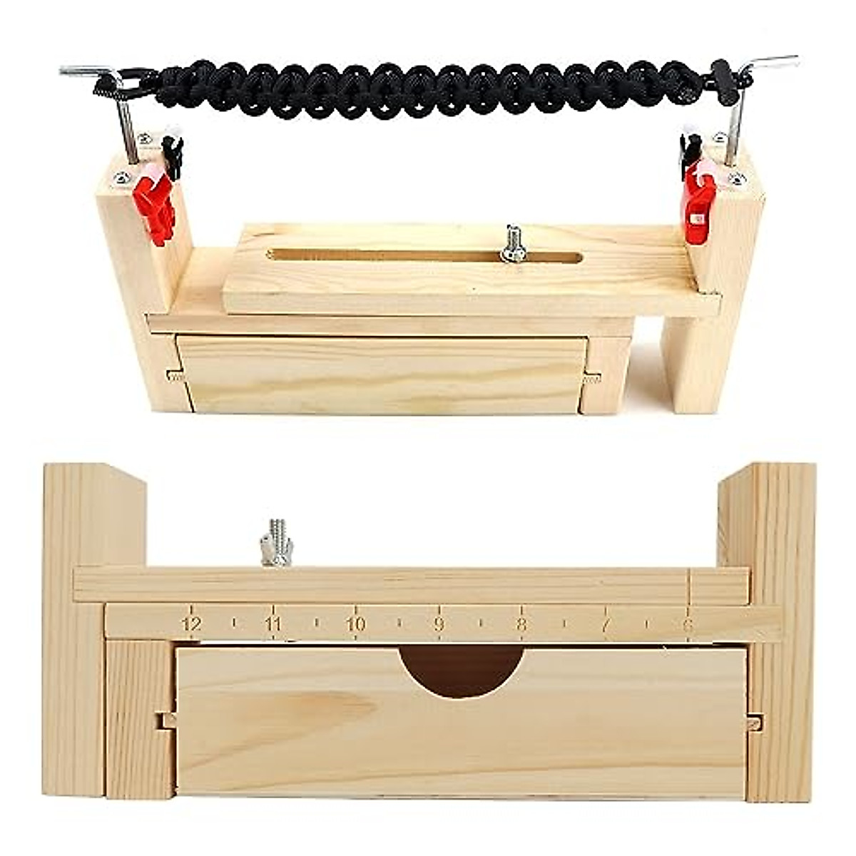 LJCM Bracelet Braiding Tool, Wide Application Adjustable Jig Bracelet Maker Compact Durable for DIY