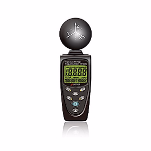 EMF Meters Combo Gauss Magnetic Field Meter and EMF RF Meter detectors