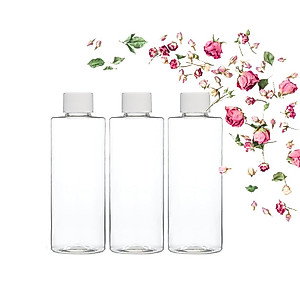 Cadet Home Solutions USA-Made Refillable Bottles (Plastic Screw-Top 3pack 4oz)