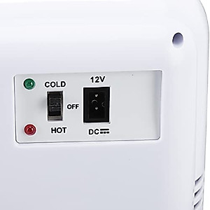 Haofy Car Refrigerator, Fast Cooling Small Portable Mini Refrigerator 4 (White)