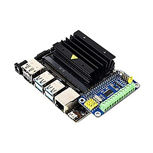 Waveshare High-Precision AD HAT, Compatible with Raspberry Pi 5/4B/3B/Zero/Zero W/Zero 2W/Pico/Pico W/Pico WH and Jetson Nano, ADS1263 10-ch 32-bit ADC