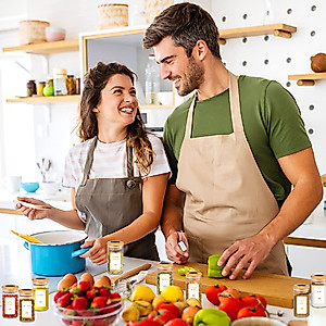 BGraceyy Spice Jars with Labels, 35 Pcs 4 oz Glass Spice Jars with Bamboo Lids, Minimalist Stackable Airtight Spice Containers with 426 labels for Home Kitchen, Pantry, Spice Cabinet, Drawer, Rack