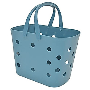 Plastic Shower Caddy Basket Durable And Portable For Cosmetics Books Toys Food