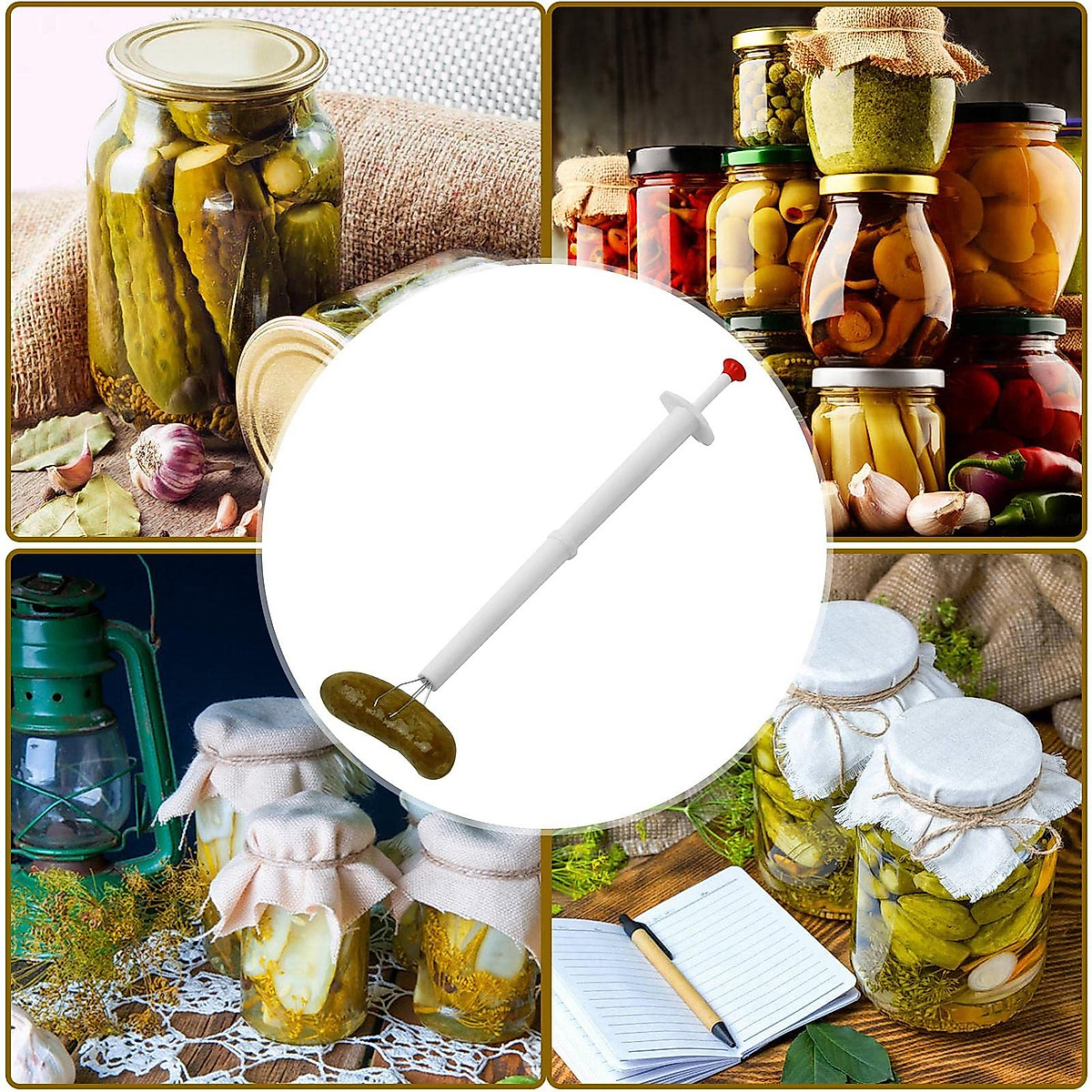 Pickle Grabber Pickle Picker 8in 4-Claw Pickle Pincher Pickle Fork Pickle Pincher Pickle Grabber Tool Pickle Jar Fork For Kitchen Food Olive Pepper