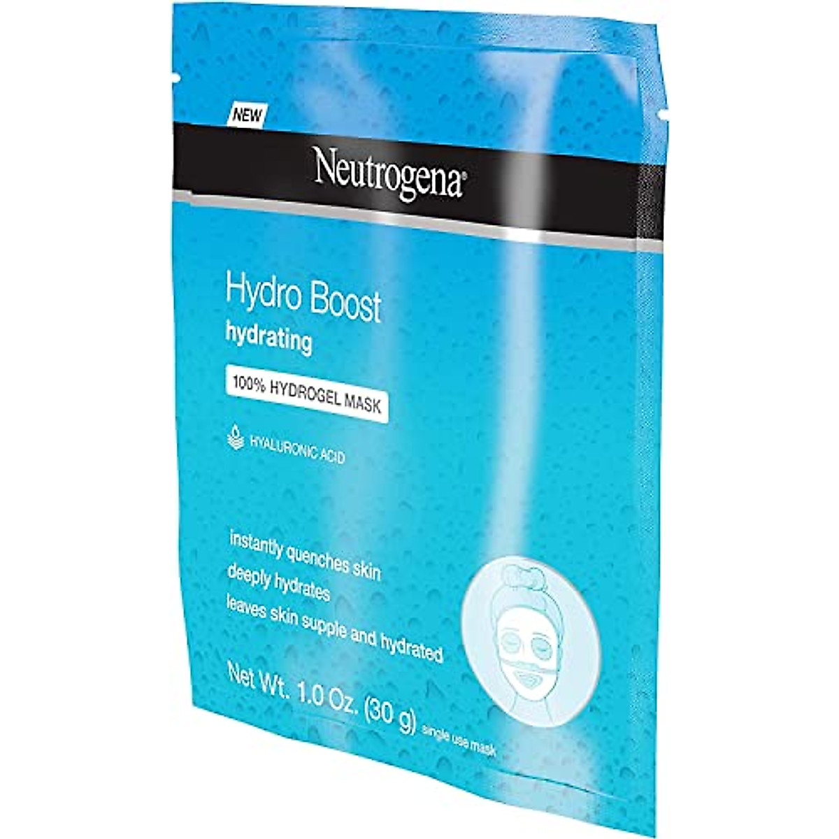 Neutrogena Hydro Boost and Hydrating Hydrogel Mask, 1 Ounce Each (10)