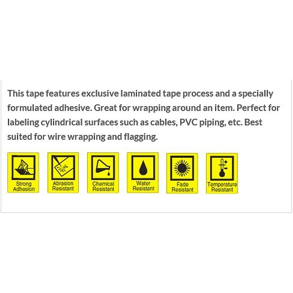 NEOUZA Compatible Label Tape Replacement for Brother Tze Tz 9mm x 8m (TZe-Fx221 Flexible ID Wire Cable Black on White) 5PK