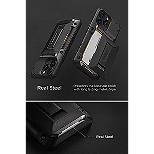 VRS DESIGN Damda Glide Hybrid Phone Case for iPhone 14 Pro Max, Functional Sturdy Case Compatible for iPhone 14 Pro Max Case (2022)