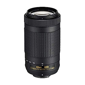 Nikon D3500 DX-Format DSLR Two Lens Kit with AF-P DX NIKKOR 18-55mm f/3.5-5.6G VR & AF-P DX NIKKOR 70-300mm f/4.5-6.3G ED, Black