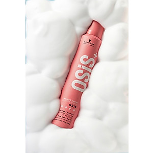 OSiS+ Grip Extreme Hold Mousse – Extra Strong Control and Volume with Lasting Definition and Natural Shine – Volumizing Formula Protects Against Blow Dry Damage, 7 oz