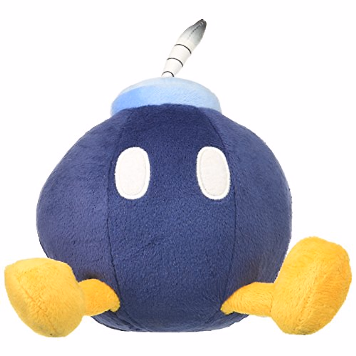 Little Buddy Super Mario All Star Collection 1429 Bob Omb Stuffed Plush, 5""", Multicolor