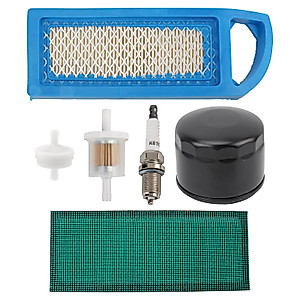 AUTOKAY Air Filter 697153 698083 795115 for John Deere GY20573 LA110 LA100 LA115 LA105 L100 L107 L108 L105 Lawn Mower with BS 492932 JD GY20577 Oil Filter Tune Up Kit