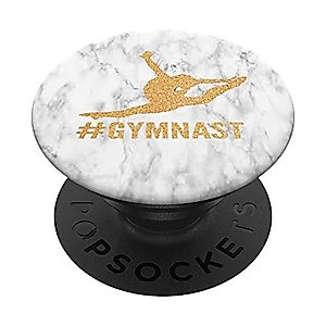 Gymnast Gymnastics Gift for Girls Teens PopSockets PopGrip: Swappable Grip for Phones & Tablets