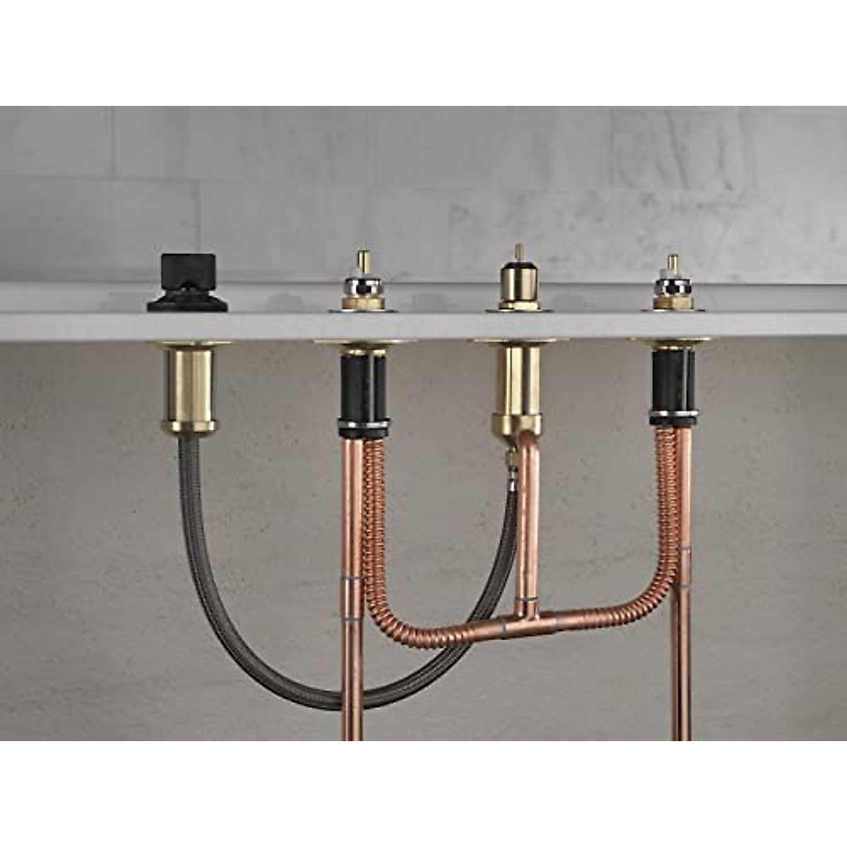 Delta Faucet Roman Tub Rough-In Valve for Delta 2-Handle Roman Tub Bath Faucets with Hand Showers R4707