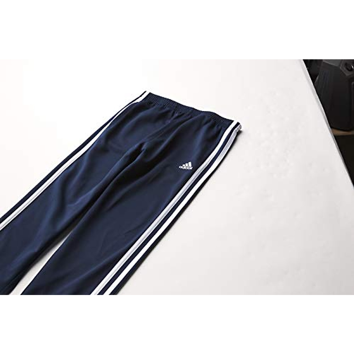 adidas boys Zip Front Tricot Jacket and Track Pants Shorts Set, Vivid Red, 4-8 Years US