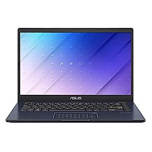 ASUS L410 MA-DB02 Ultra Thin Laptop, 14” FHD Display, Intel Celeron N4020 Processor, 4GB RAM, 64GB Storage, NumberPad, Windows 10 Home in S Mode, Star Black